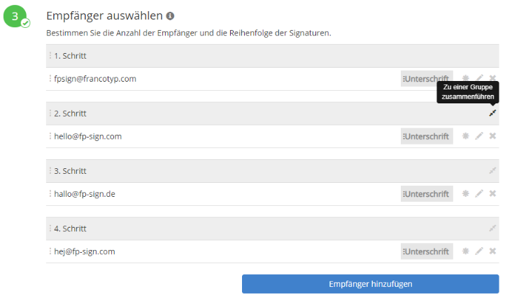 FP Sign Benutzerhandbuch